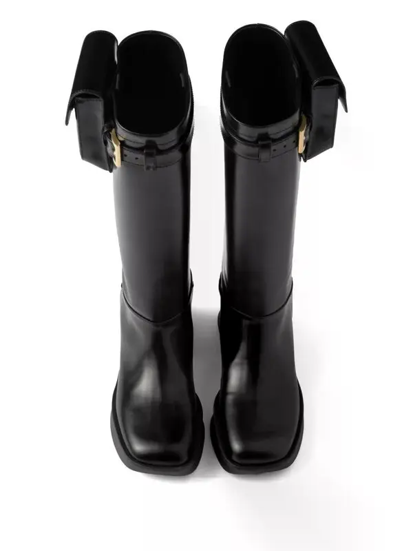 Prada 40mm Pouch Boots