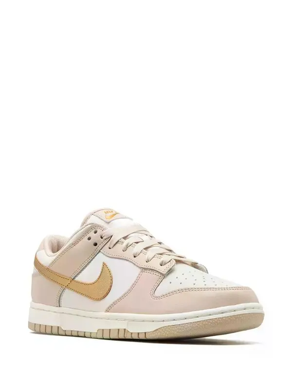 Nike Dunk Low Phantom Metallic Gold Sneakers