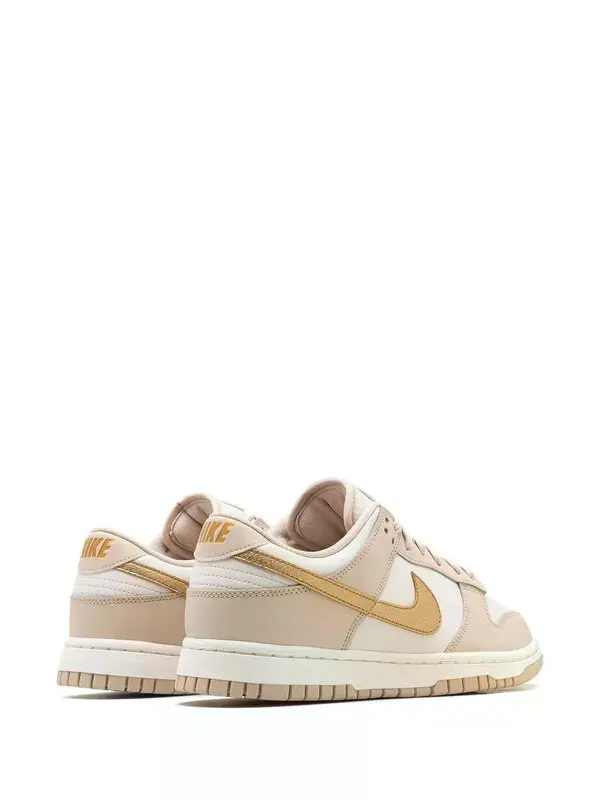 Nike Dunk Low Phantom Metallic Gold Sneakers