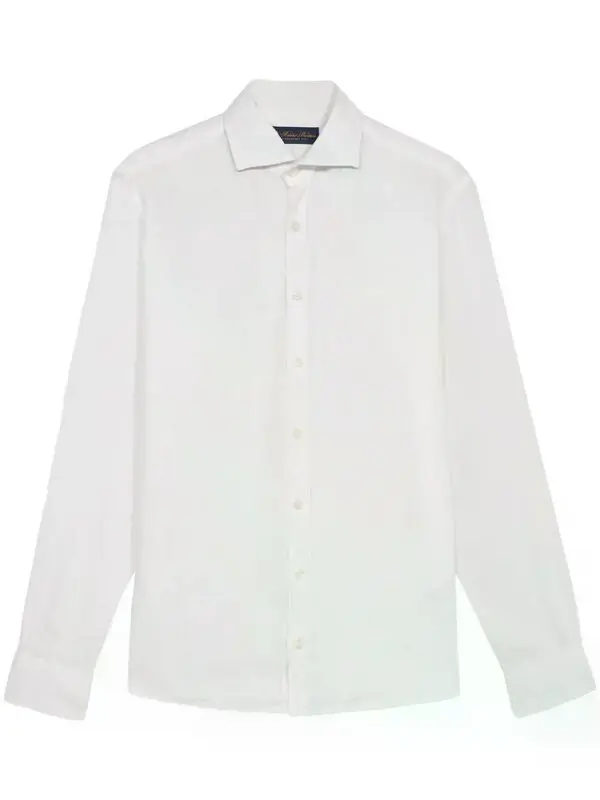 Brooks Brothers Linen Shirt - White