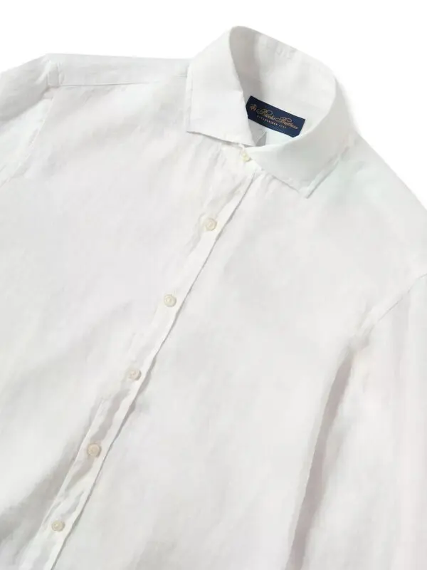 Brooks Brothers Linen Shirt - White