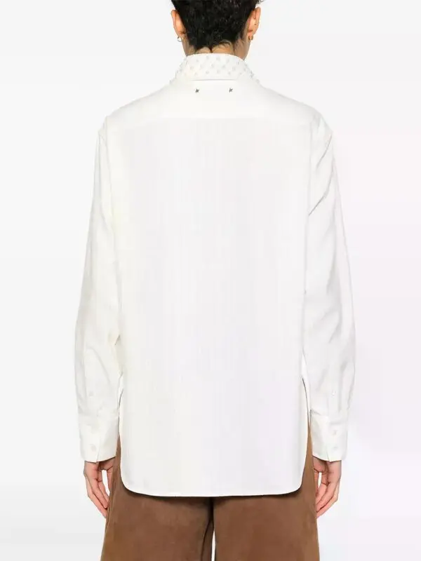 GOLDEN GOOSE Ribbed-effect Shirt