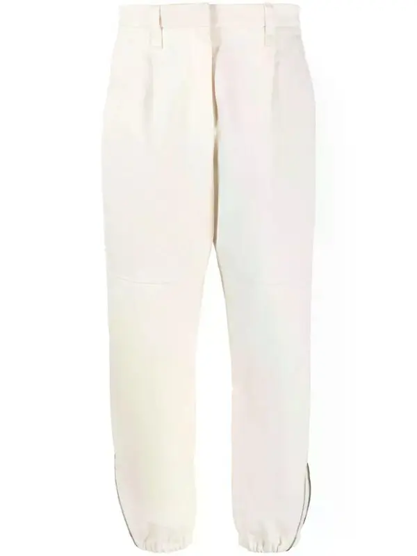 Brunello Cucinelli Balloon-leg Cotton Trousers