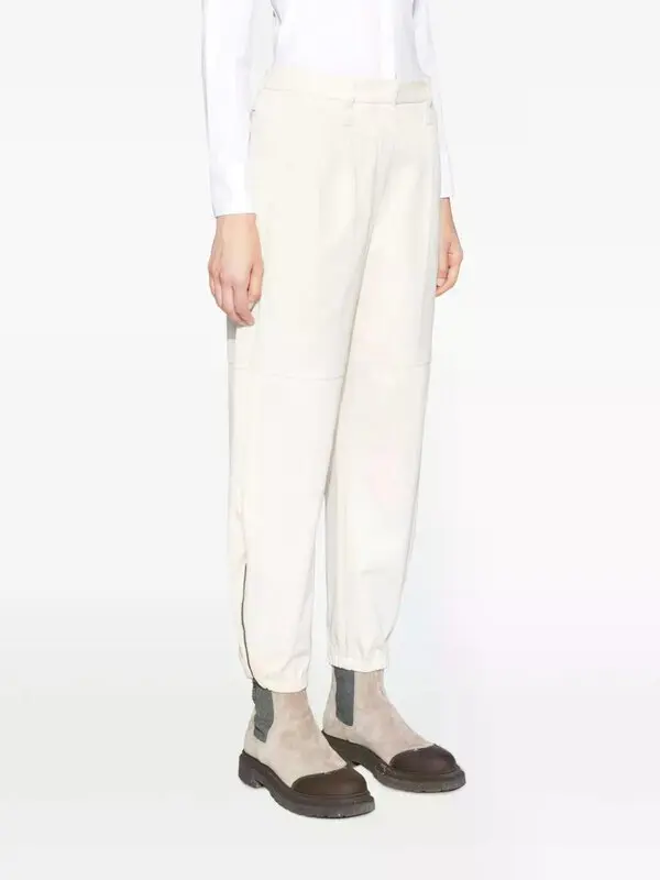 Brunello Cucinelli Balloon-leg Cotton Trousers
