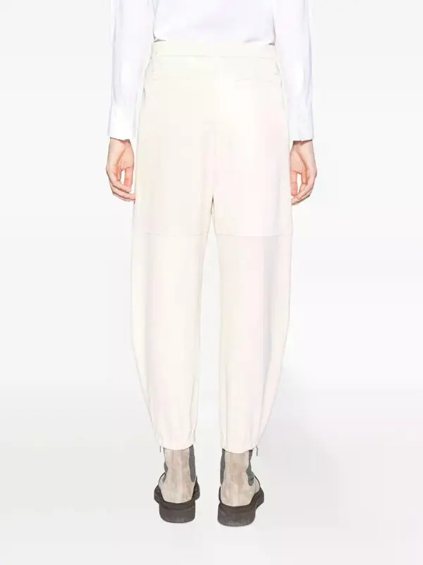 Brunello Cucinelli Balloon-leg Cotton Trousers