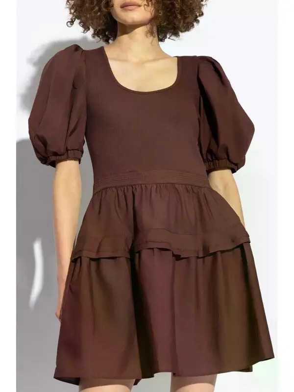 Ulla Johnson Tilda Puff-sleeve Cotton Dress