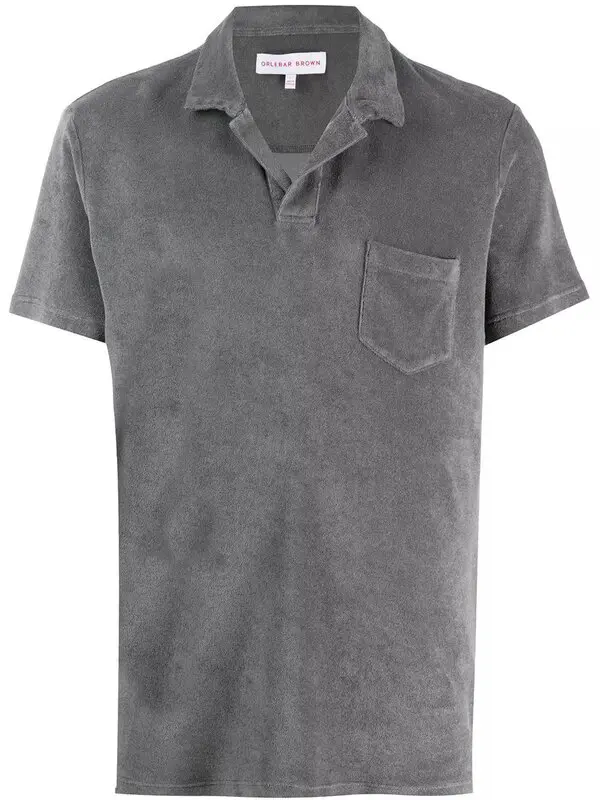 Orlebar Brown Short-sleeve Polo Shirt - Grey