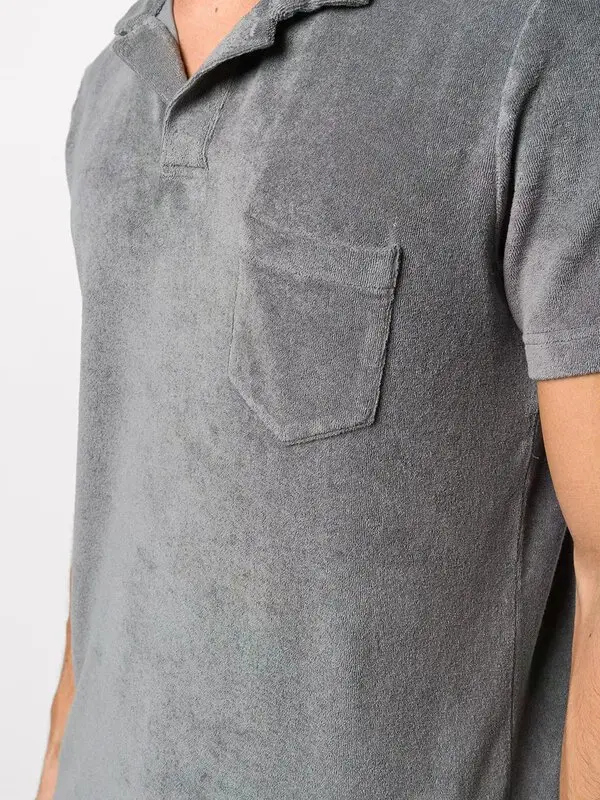 Orlebar Brown Short-sleeve Polo Shirt - Grey
