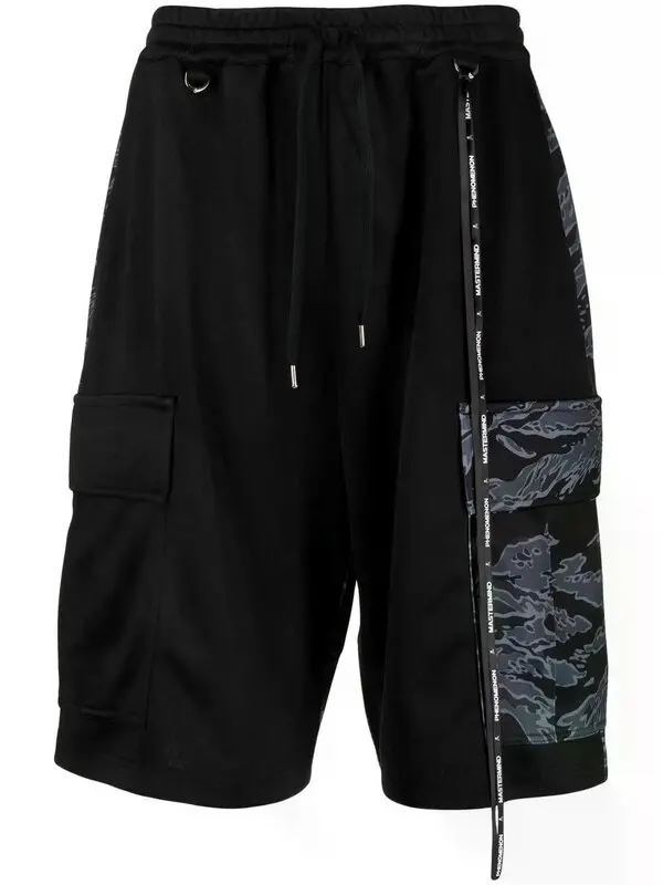 MASTERMIND WORLD Drawstring Waist Cargo Shorts