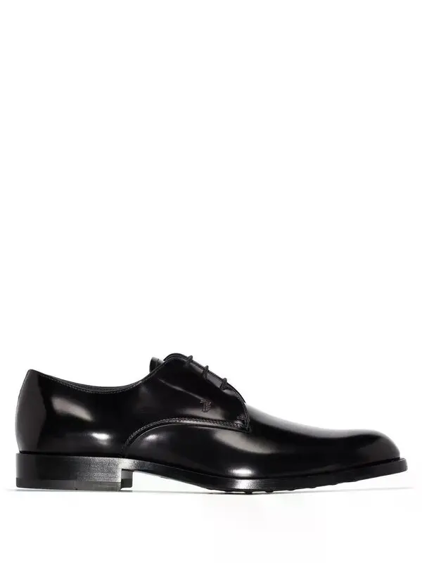 TOD'S Polished Leather Derby Shoes