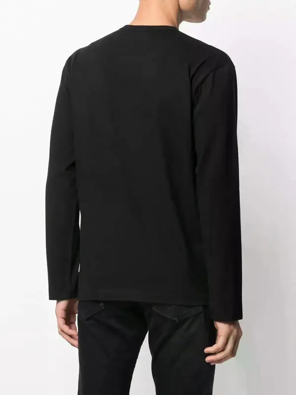 Play Comme Des Garcon Embroidered Two Heart T-shirt