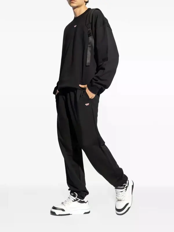 DIESEL® Logo-patch Cotton Track Pants