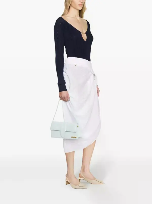Jacquemus La Jupe Asymmetric Midi Skirt
