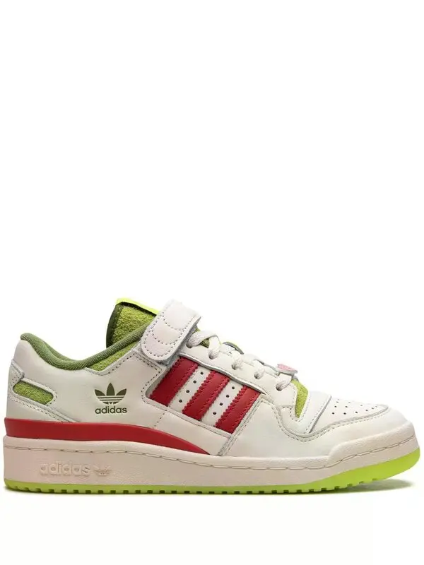 Adidas Forum Low 'the Grinch' Lace-up Sneakers