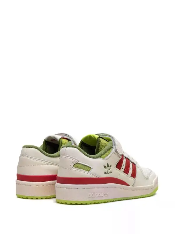 Adidas Forum Low 'the Grinch' Lace-up Sneakers