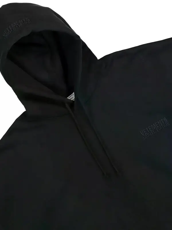 Vetements Logo-embroidered Hoodie