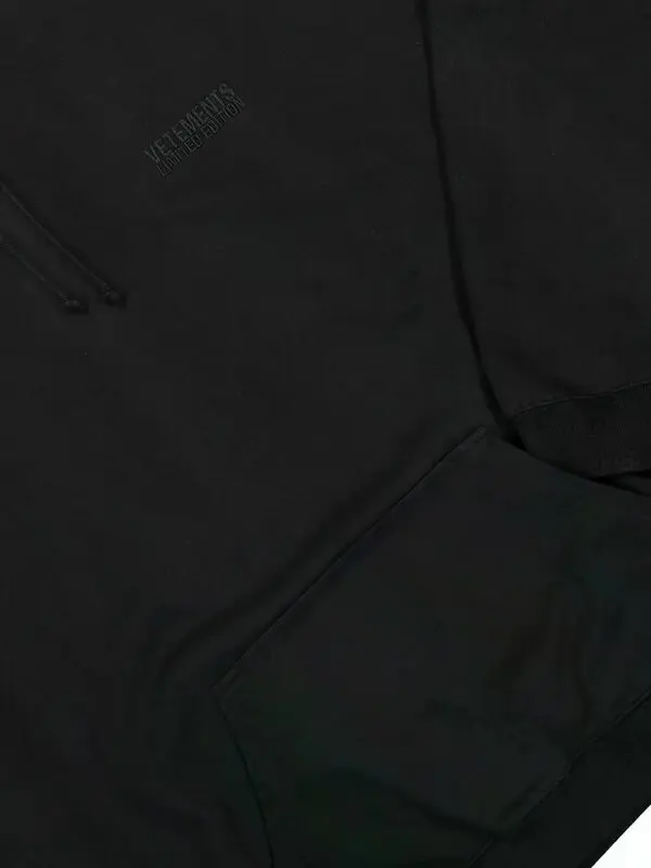 Vetements Logo-embroidered Hoodie