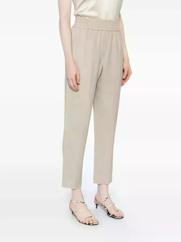 Brunello Cucinelli Tapered Trousers - Neutrals