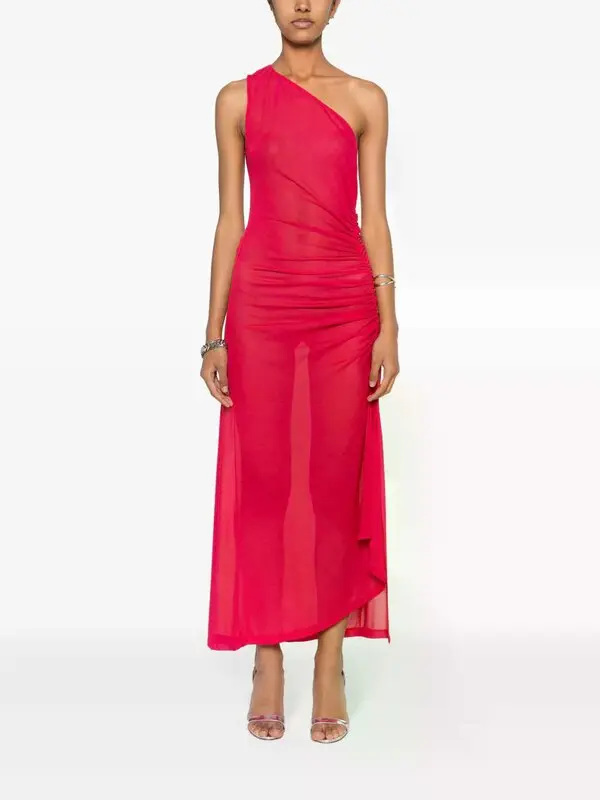 Givenchy One-shoulder Draped Dress