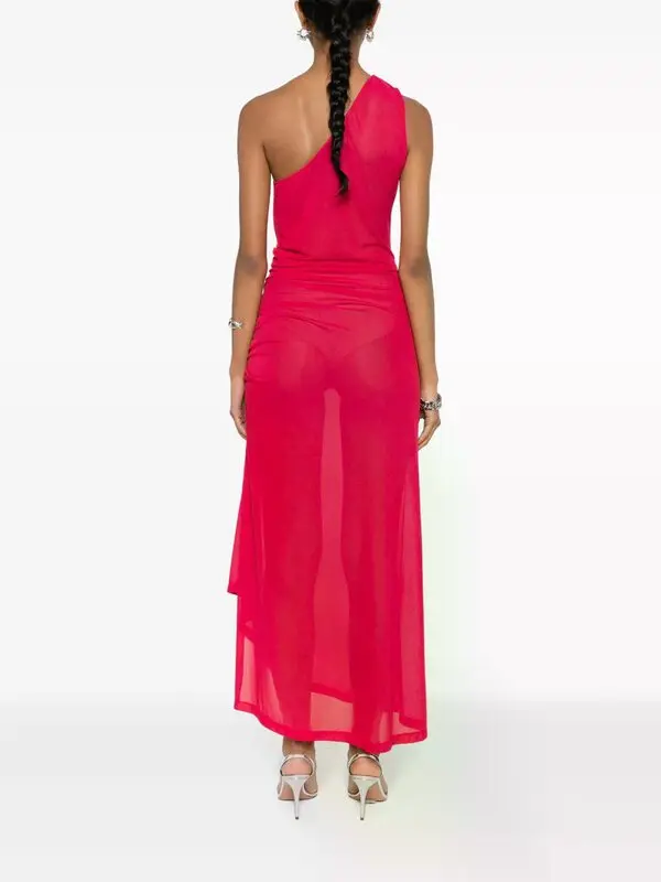 Givenchy One-shoulder Draped Dress