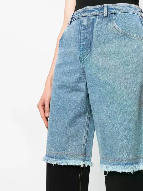 Christopher Esber Deconstructed Straight-leg Jeans