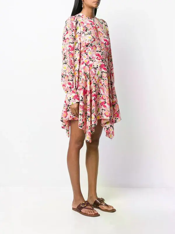 Stella McCartney Floral-print Asymmetric Dress