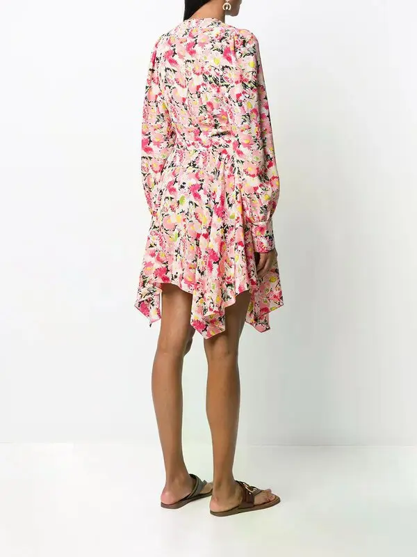 Stella McCartney Floral-print Asymmetric Dress