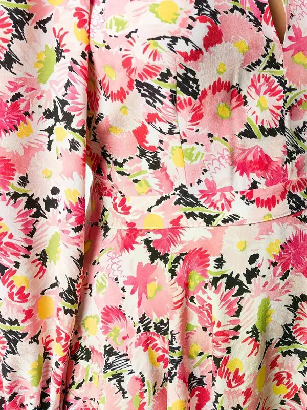 Stella McCartney Floral-print Asymmetric Dress