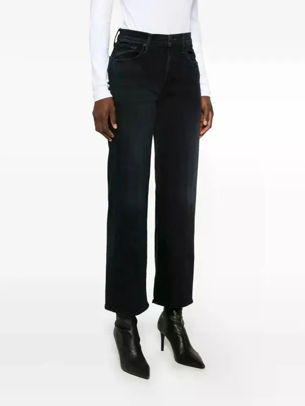 MOTHER The Mid Rise Zip Rambler Ankle Jeans