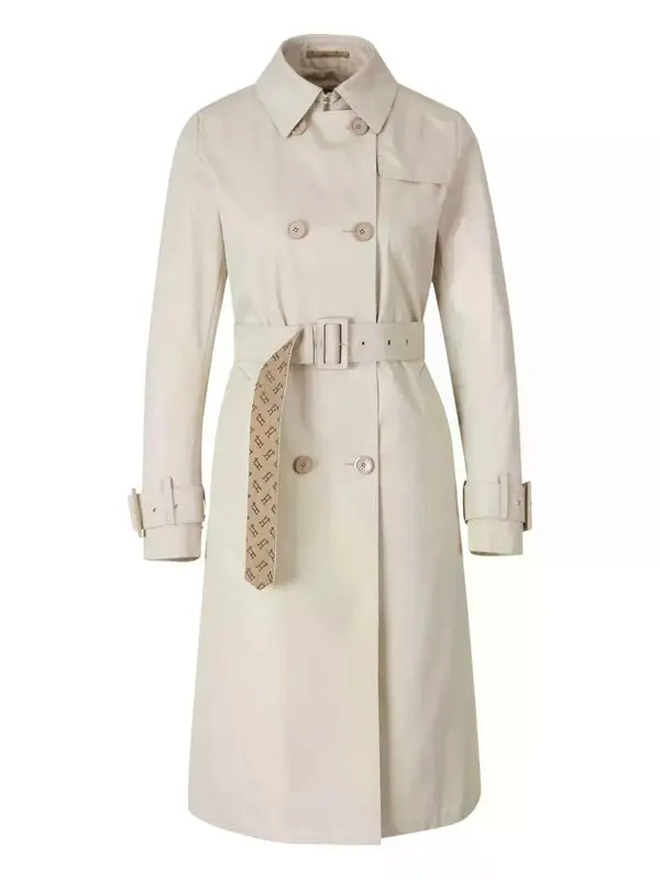 Herno Cotton Trench Coat - Neutrals