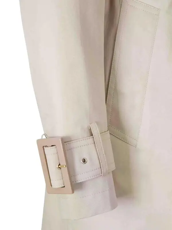 Herno Cotton Trench Coat - Neutrals