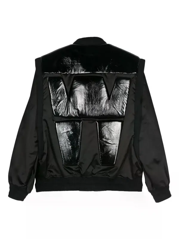 WALTER VAN BEIRENDONCK Crash Padded Bomber Jacket
