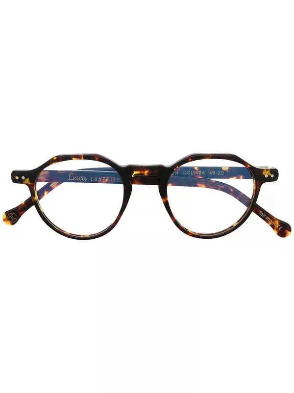 LESCA Round Frame Glasses
