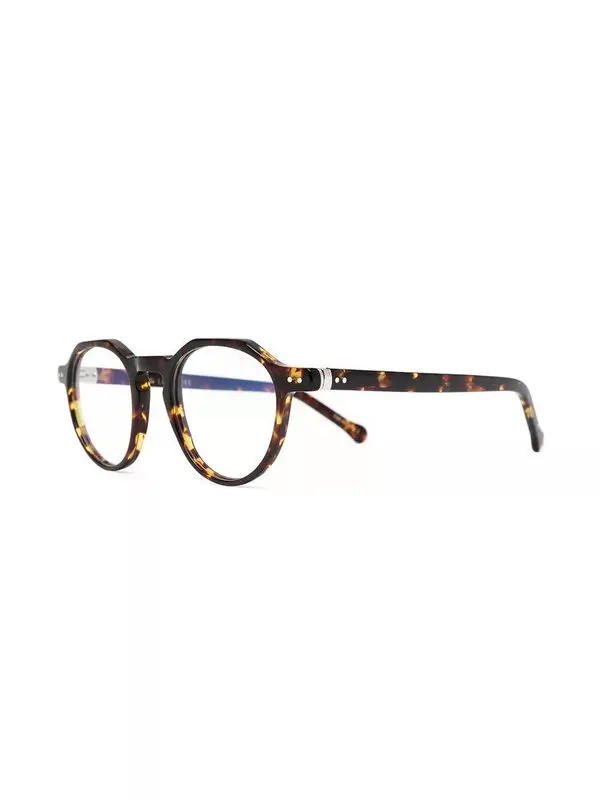 LESCA Round Frame Glasses