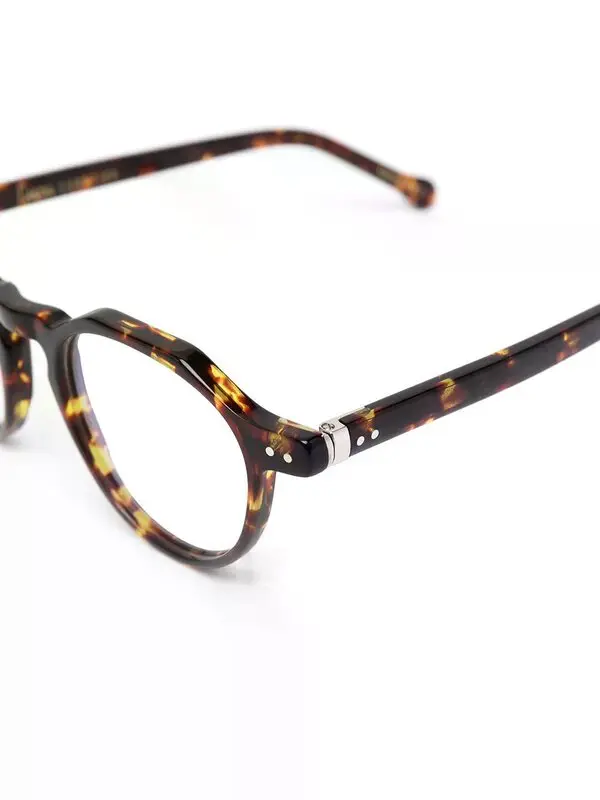 LESCA Round Frame Glasses