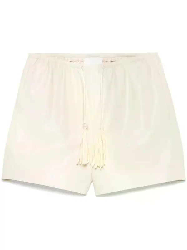 Nanushka Faux-leather Shorts