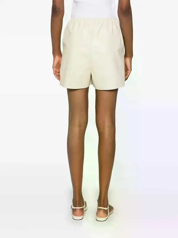 Nanushka Faux-leather Shorts