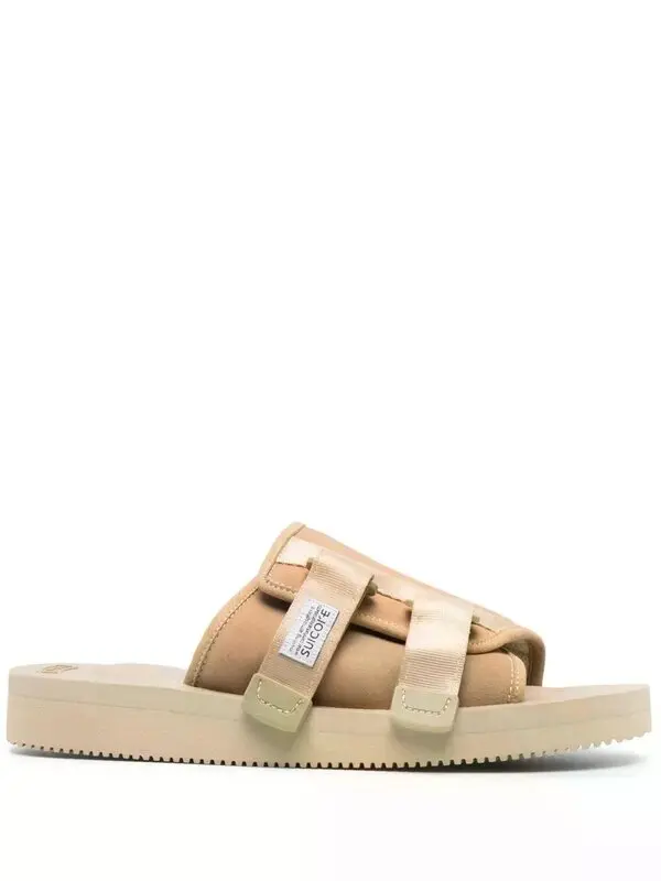 Suicoke Touch-strap Slides - Neutrals