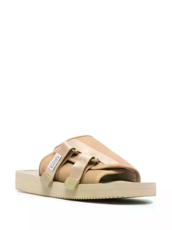 Suicoke Touch-strap Slides - Neutrals