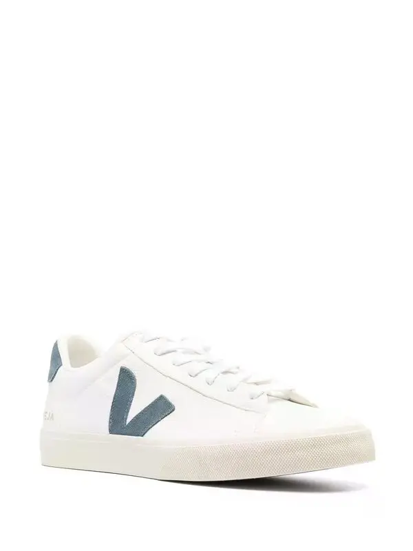 VEJA Campo Logo-patch Sneakers - White
