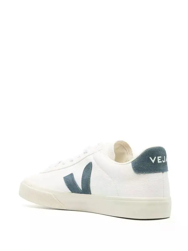 VEJA Campo Logo-patch Sneakers - White