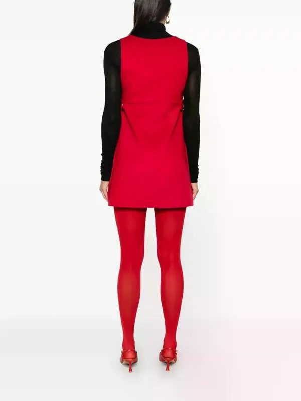 P.a.r.o.s.h Belted Mini Dress