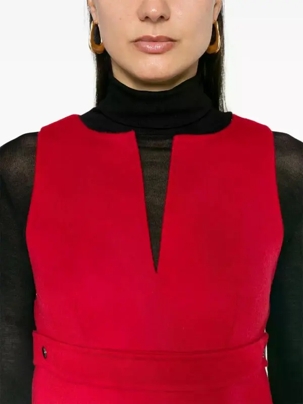 P.a.r.o.s.h Belted Mini Dress