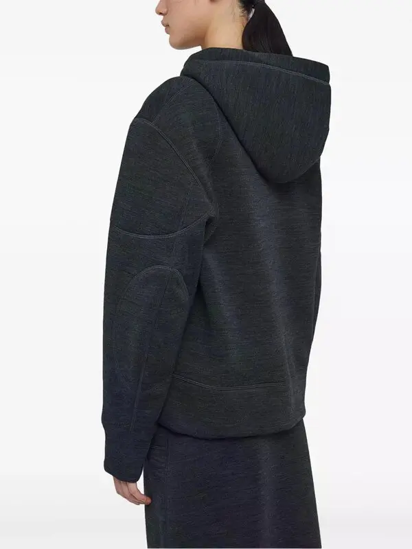 JIL SANDER Drawstring Wool Hoodie