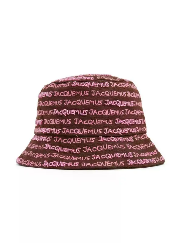 Jacquemus Logo-embroidered Bucket Hat