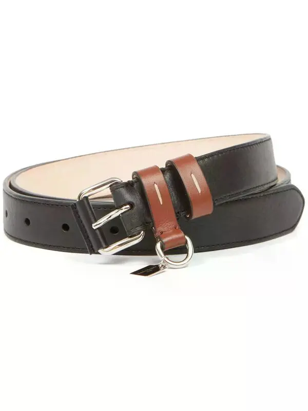 MAISON MARGIELA Calf Leather Belt - Brown