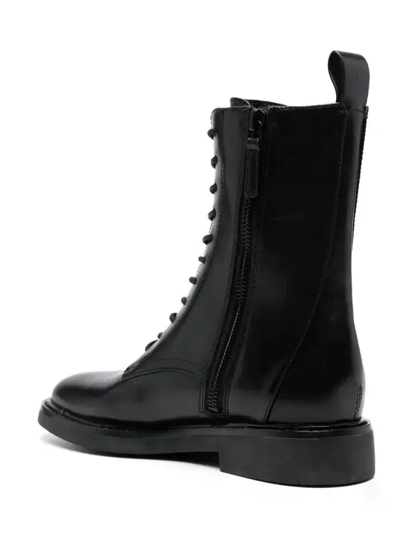 Tory Burch Double T Combat Boots
