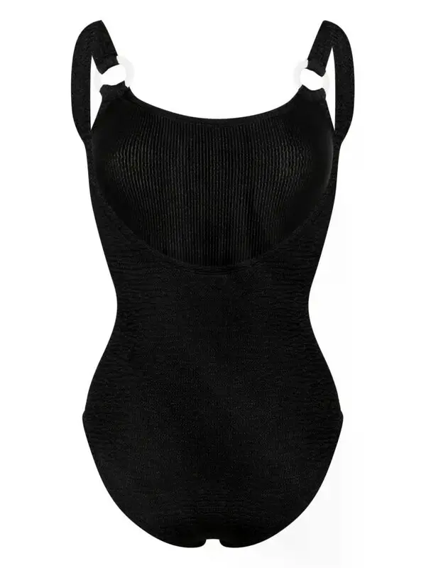 PARAMIDONNA Sophia Crinkled Swimsuit - Black