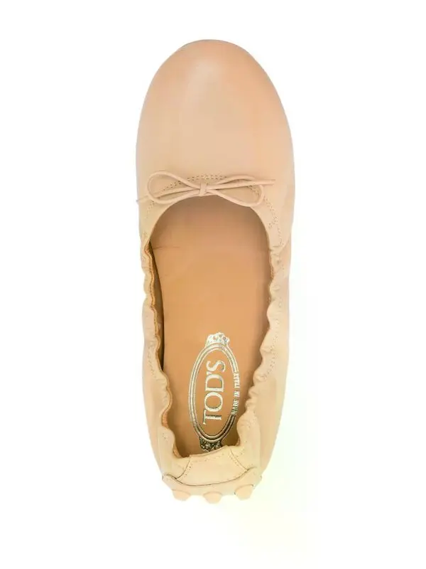 TOD'S Gommino Ballerina Shoes - Neutrals