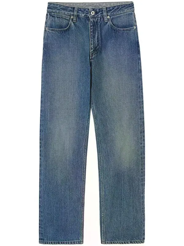 JIL SANDER Logo-appliqué Straight-leg Jeans
